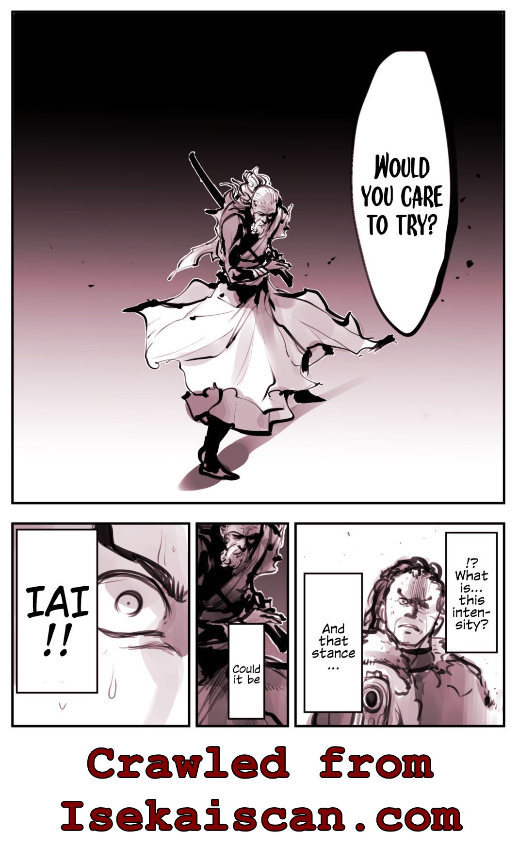 Old Swordsman and Kid - chapter 0 - OneShot - Kissmanga